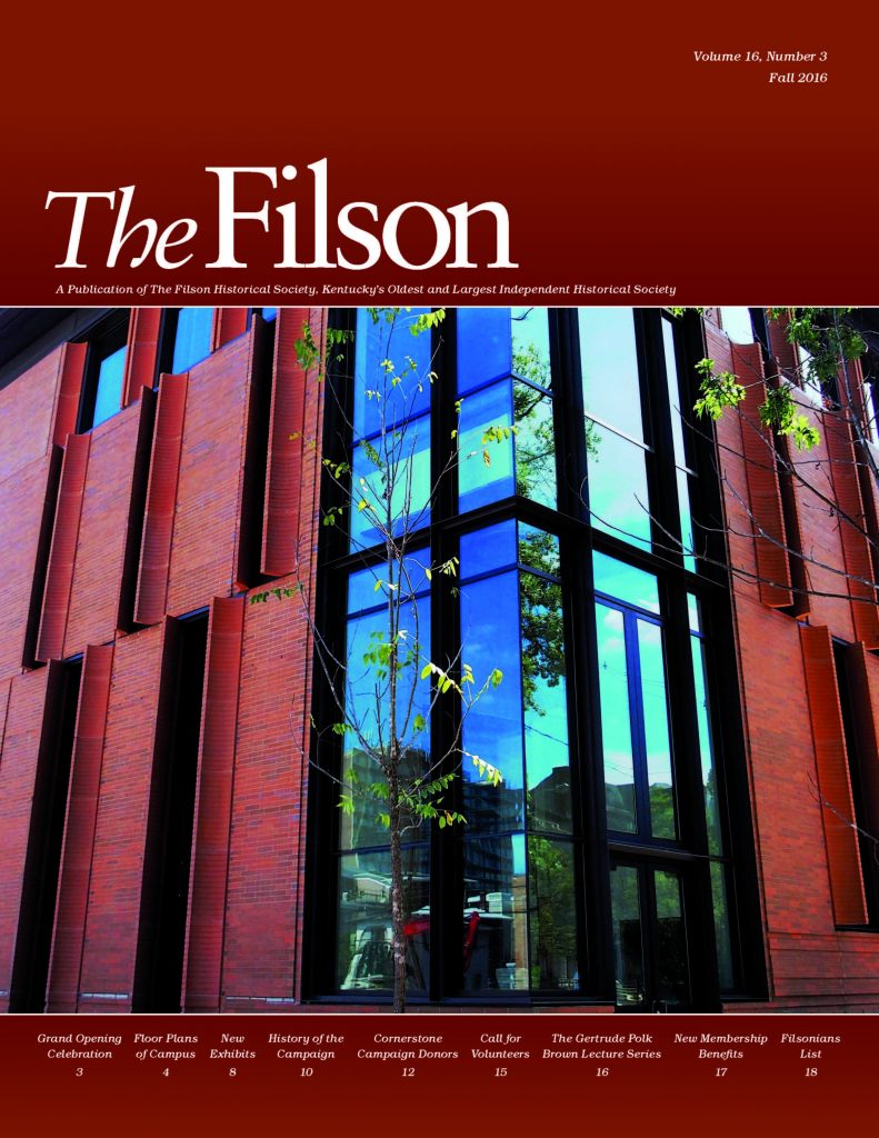 2016 News Magazine - The Filson Historical Society